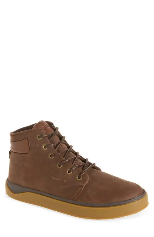 Olukai Kekaha Waterproof Leather Boot - Dk Java/toffee