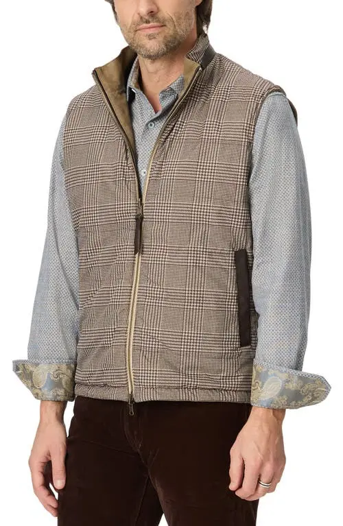 Robert Graham Cauthorne Quilted Leather Vest