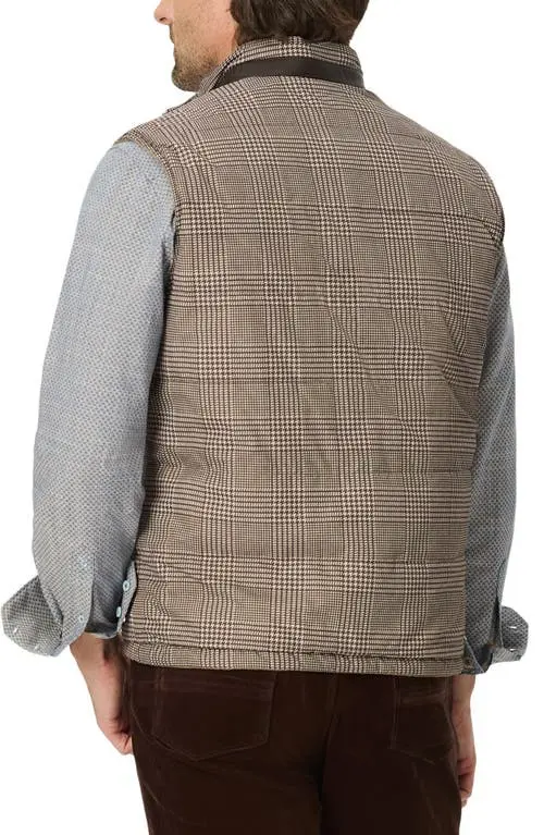 Robert Graham Cauthorne Quilted Leather Vest