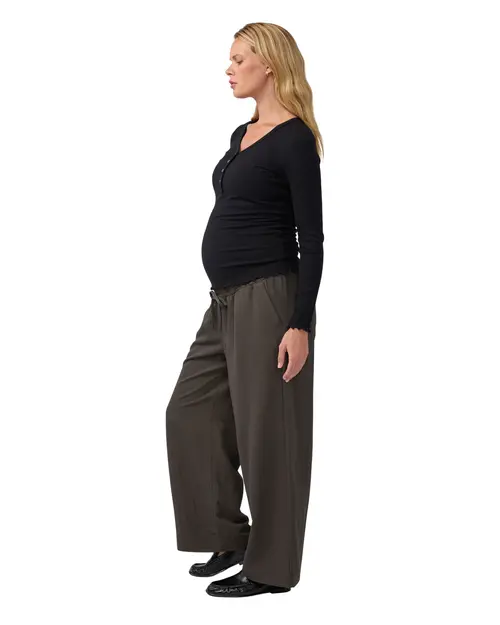 Ingrid & Isabel® Over Belly Wide Leg Maternity Pant