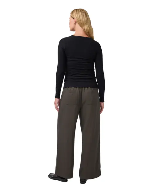 Ingrid & Isabel® Over Belly Wide Leg Maternity Pant