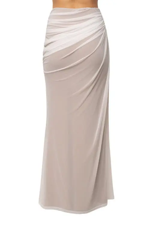 JLUXLABEL Ethereal Flow Maxi Skirt