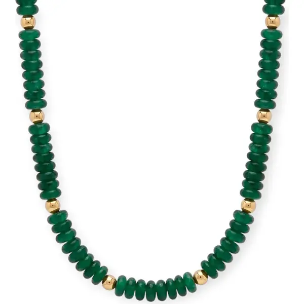 CUFFED BY NANO And 14k Gold Filled Beaded Necklace