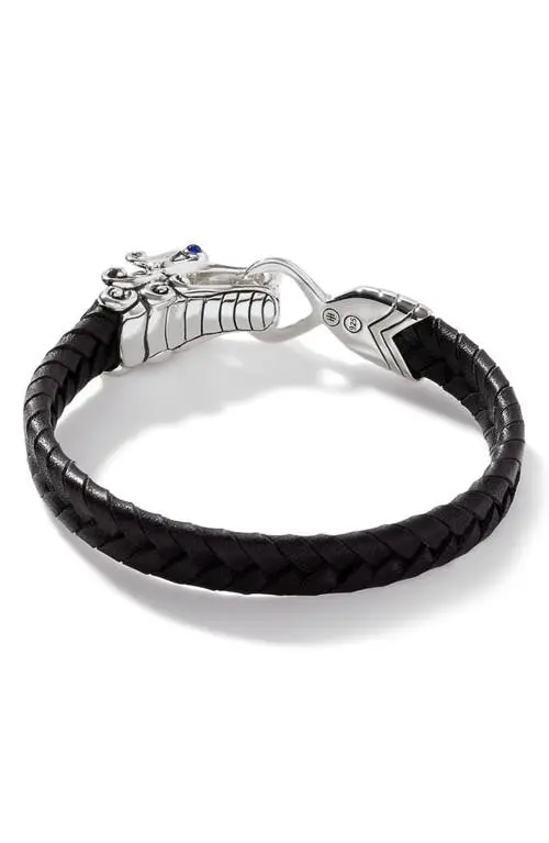 John Hardy Legends Naga Leather Bracelet