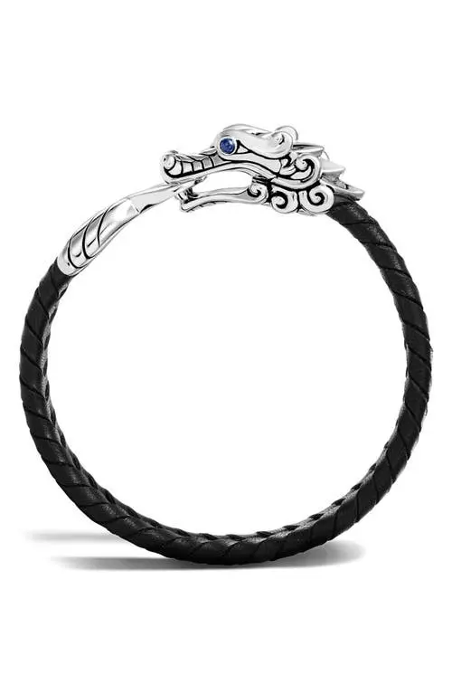 John Hardy Legends Naga Leather Bracelet