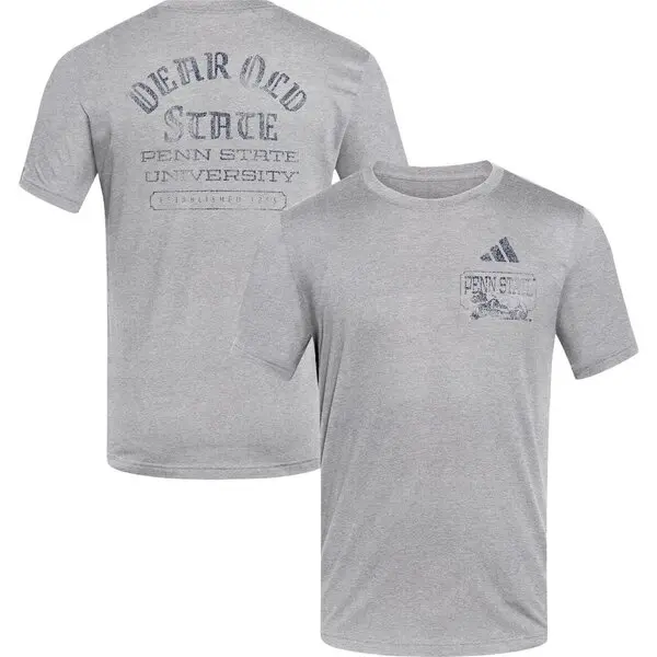 Adidas Penn State Nittany Lions Dear Old State Blend T-shirt - Gray