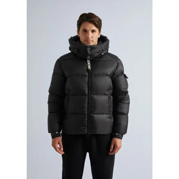 JACK1T Insulated Quilted Puffer Jacket With Hood