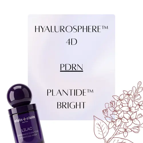 ELVIS+ELVIN Lilac Lumince Even-tone Hydrating Mask