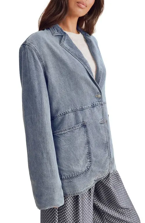 Splendid Lounge Denim Blazer