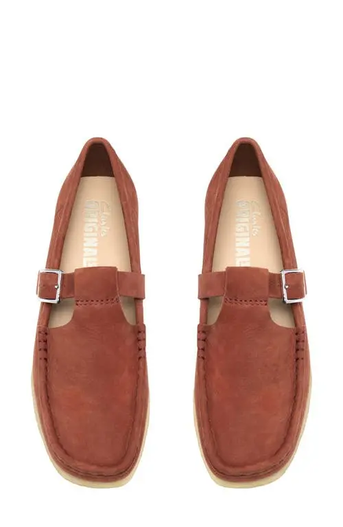 Clarks Wallabee T-bar Flat