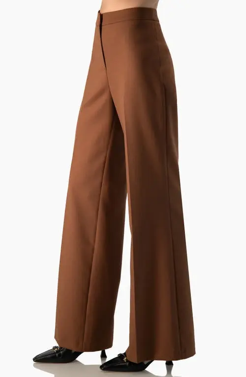IVONNE High-rise Semi-flare Pants