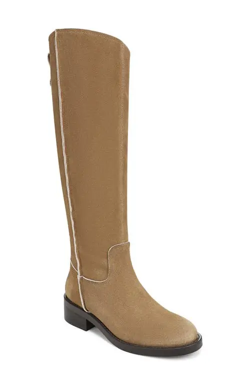 Sam Edelman Meritt Leather Knee High Boot - Light Terra Toffee