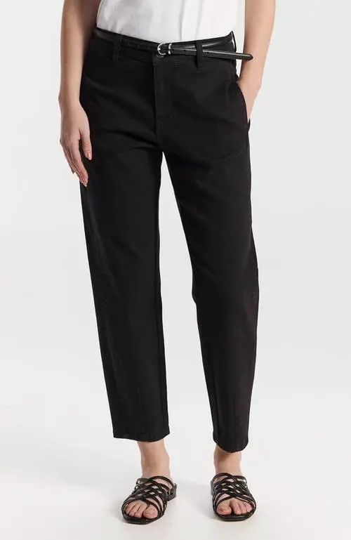 Ronen Chen Brisbane Straight-leg Cropped Trousers - Black
