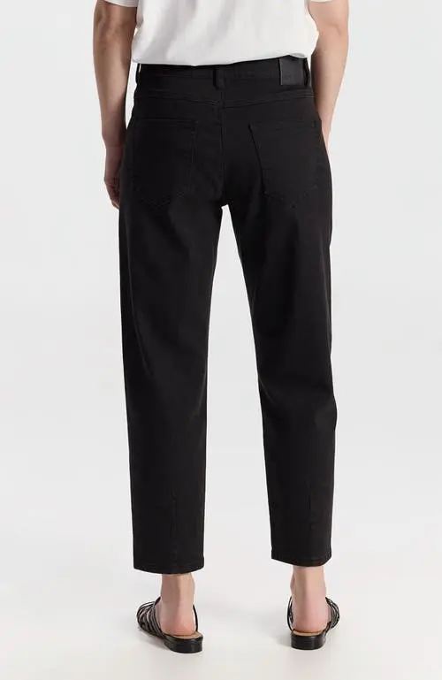 Ronen Chen Brisbane Straight-leg Cropped Trousers - Black