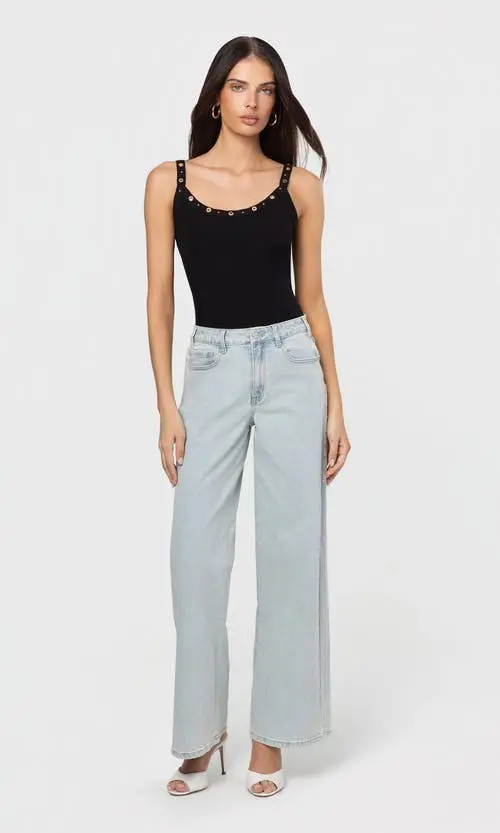 Generation Love Iris Grommet Tank Top