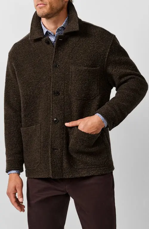 David Donahue Fergus Wool & Cashmere Blend Chore Jacket