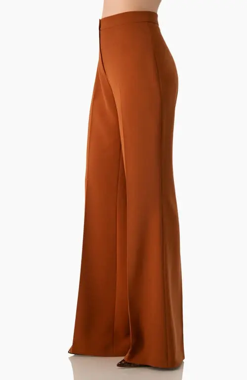 IVONNE High-rise Semi-flare Trousers
