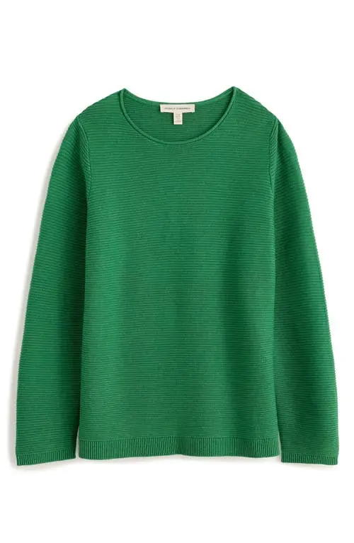 SEASALT CORNWALL Makers Ribbed Crewneck Sweater