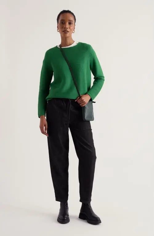 SEASALT CORNWALL Makers Ribbed Crewneck Sweater