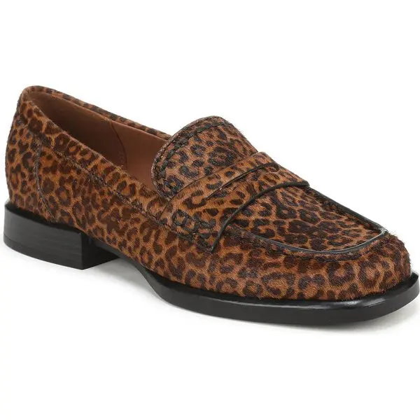 27 EDIT NATURALIZER Haven Genuine Calf Hair Loafer - Dark Chestnut