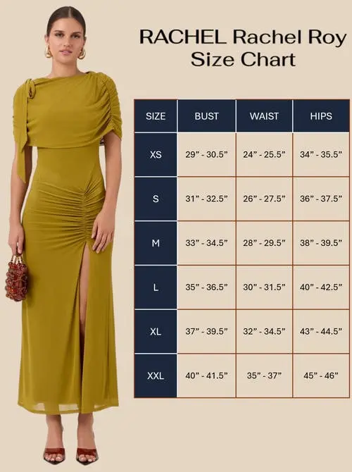 Rachel Rachel Roy Ivy Capelet Mesh Midi Dress