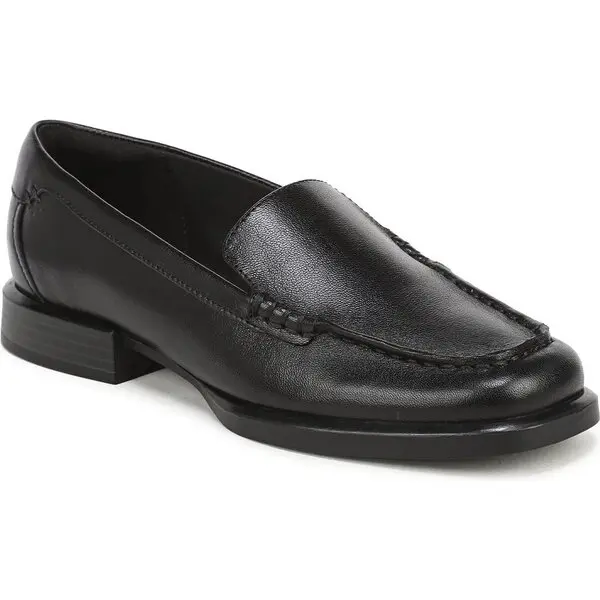 27 EDIT NATURALIZER Henley Leather Loafer - Black Leather
