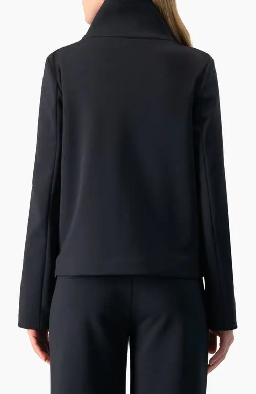 IVONNE High-neck Zip Bomber Jacket