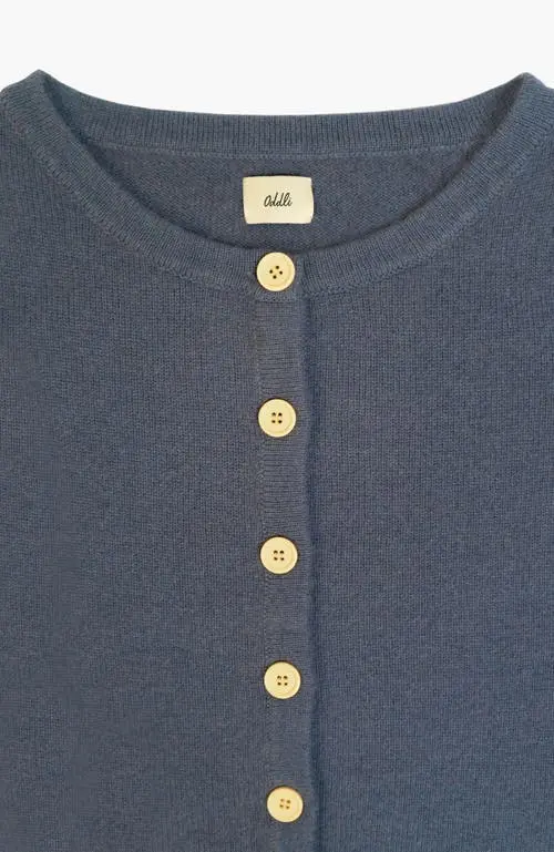ODDLI Long Sleeve Cashmere Cardigan - Blue