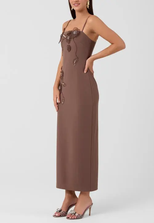 Rachel Rachel Roy Aurea Embellished Midi Dress