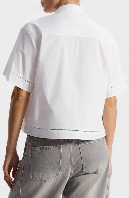 Ronen Chen Stav Button-down Short Sleeved Shirt