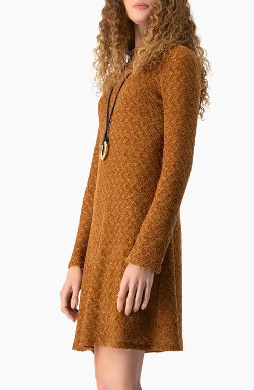 IVONNE Charm-detail Knit Sheath Dress