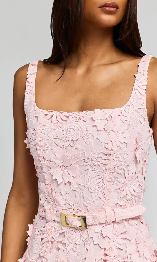 Generation Love Lisette 3d Lace Dress - Ballet Slipper