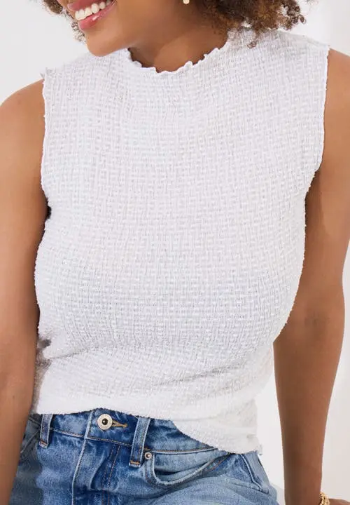 JOE BROWNS Mock Neck Tank