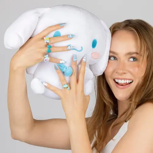 3H NAILS Cinnamoroll 3d Almond Press-on Nails