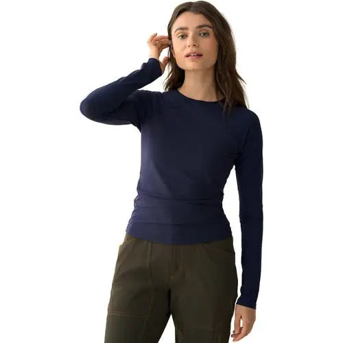 HIKERKIND Trail Tech Long-sleeve Shirt With Built-in Support - Woad