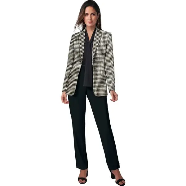 JESSICA LONDON Stretch Knit Duster Set