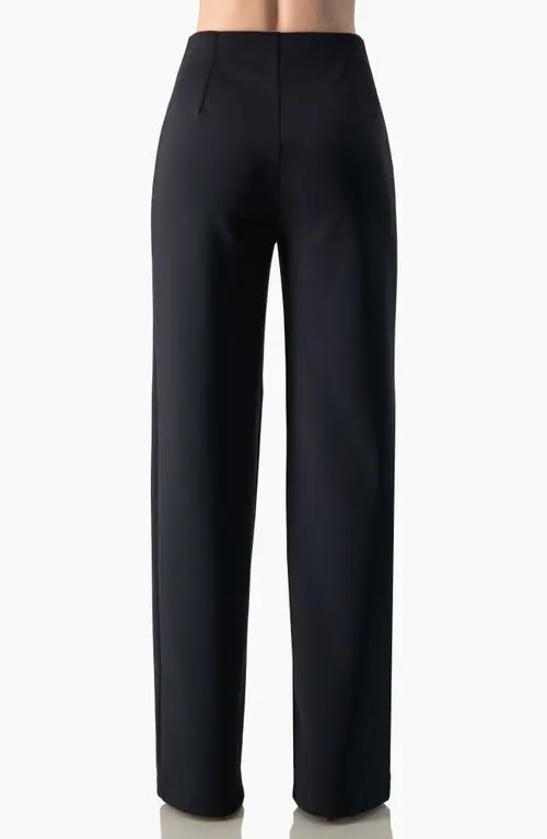 IVONNE Streamlined Straight-leg Pants