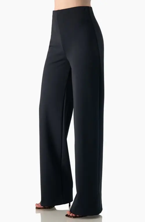 IVONNE Streamlined Straight-leg Pants