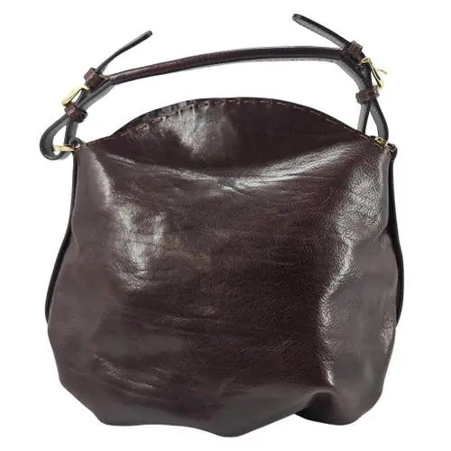 MADISON MAISON Studded Leather Shoulder Bag