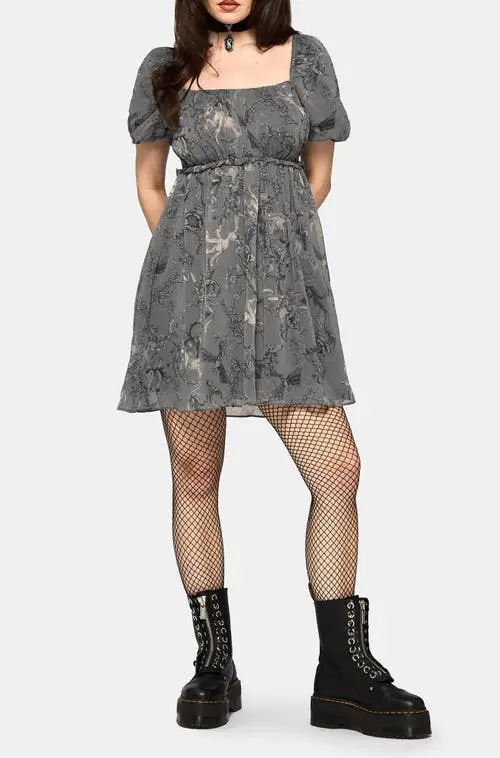 DISTURBIA Merunicorn Enchanted Forest Mini Dress