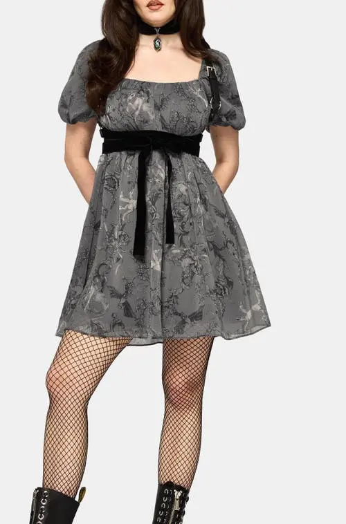 DISTURBIA Merunicorn Enchanted Forest Mini Dress