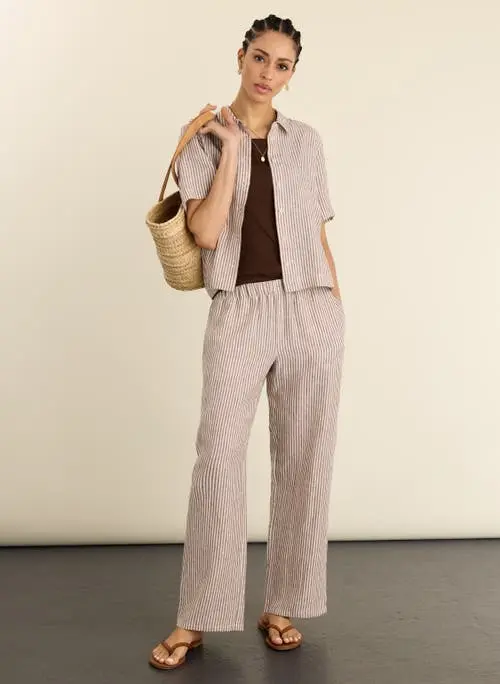 Baukjen Clyde Linen Short Sleeve Shirt