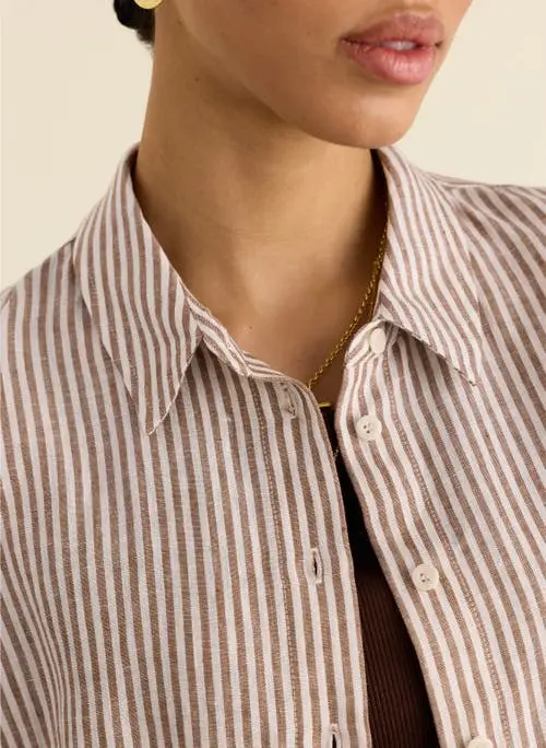 Baukjen Clyde Linen Short Sleeve Shirt