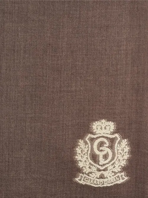Gerard Darel Suzane Emblem Detail Scarf