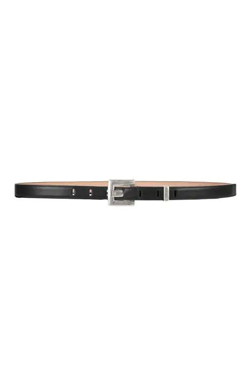 Balmain Anthem Smooth Leather Belt