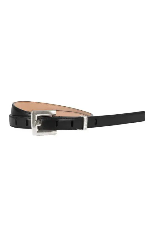 Balmain Anthem Smooth Leather Belt
