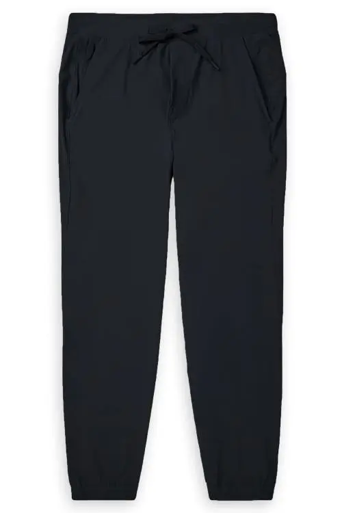 PETER MANNING NYC Workout Jogger 25 Inch - Black