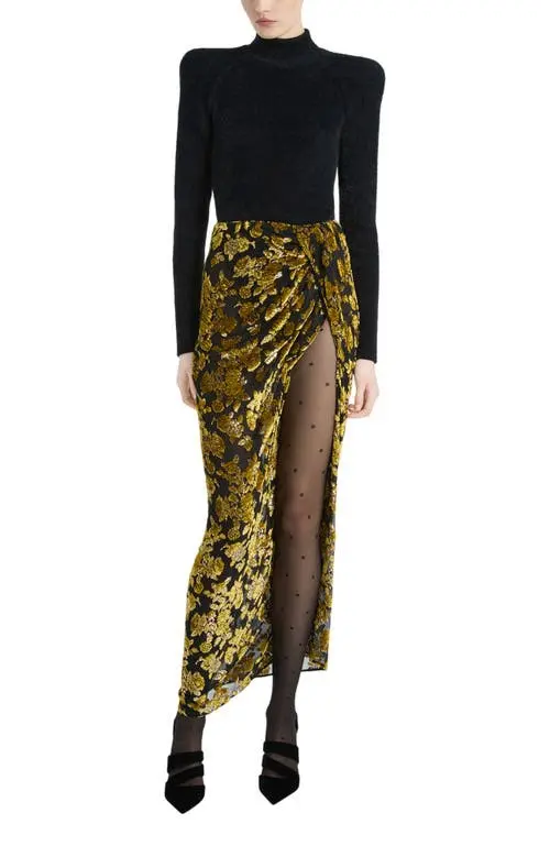 Balmain Fluffy Ribbed Knit Jumper