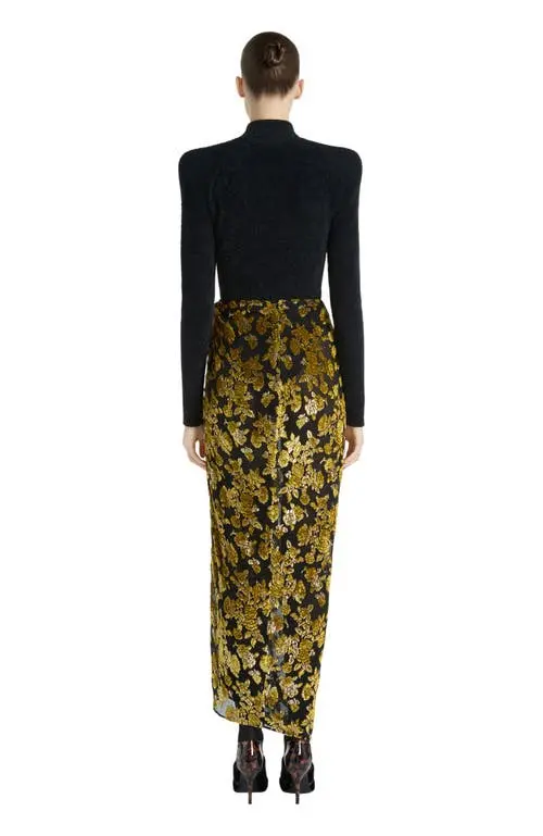 Balmain Fluffy Ribbed Knit Jumper