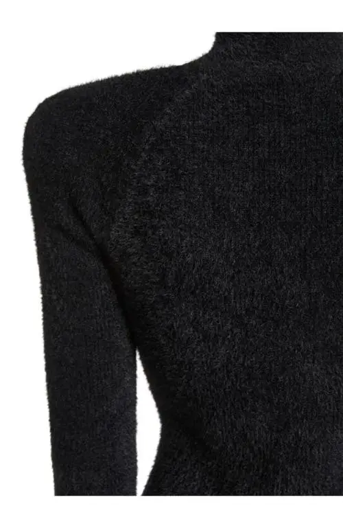 Balmain Fluffy Ribbed Knit Jumper